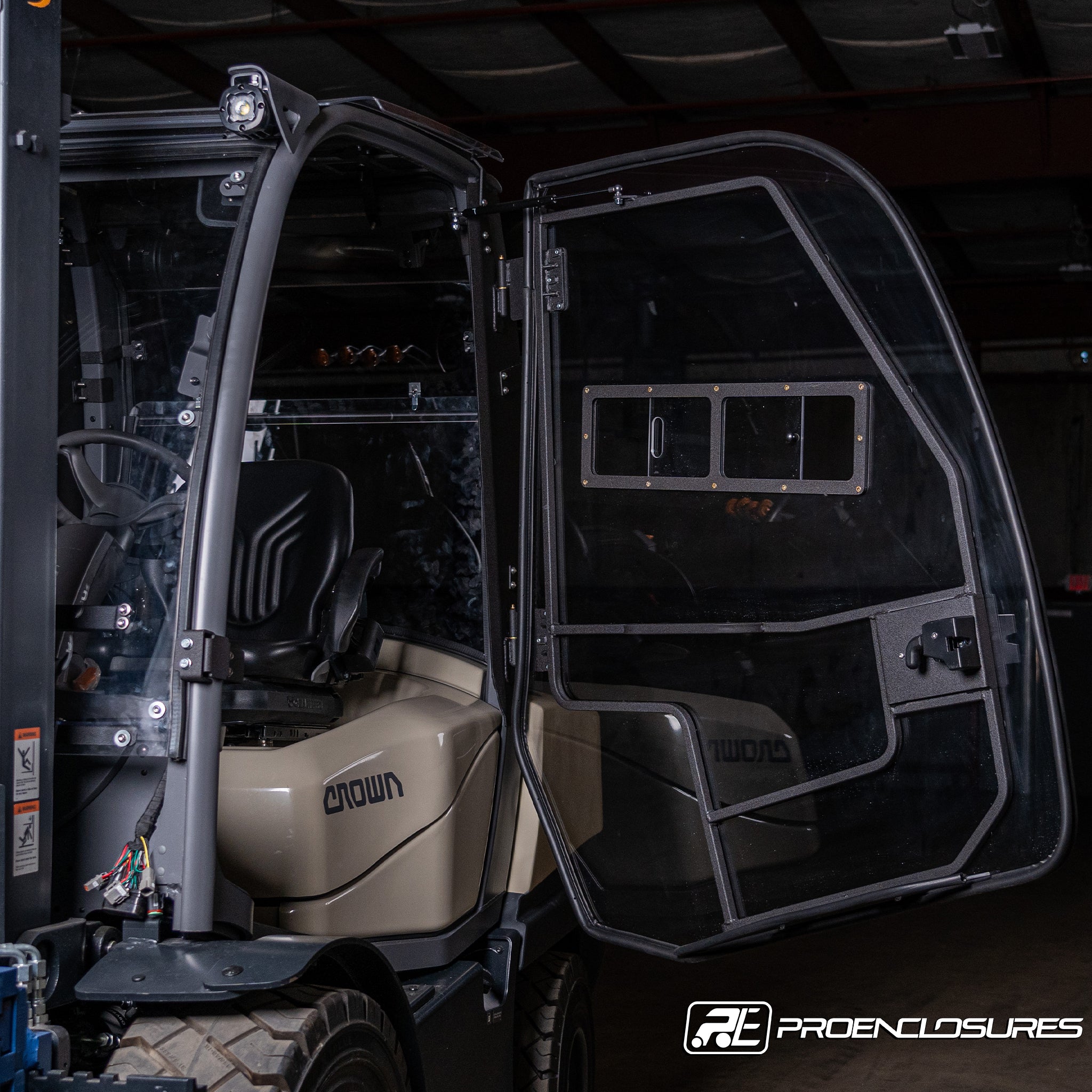 Crown Forklift Doors – ProEnclosures