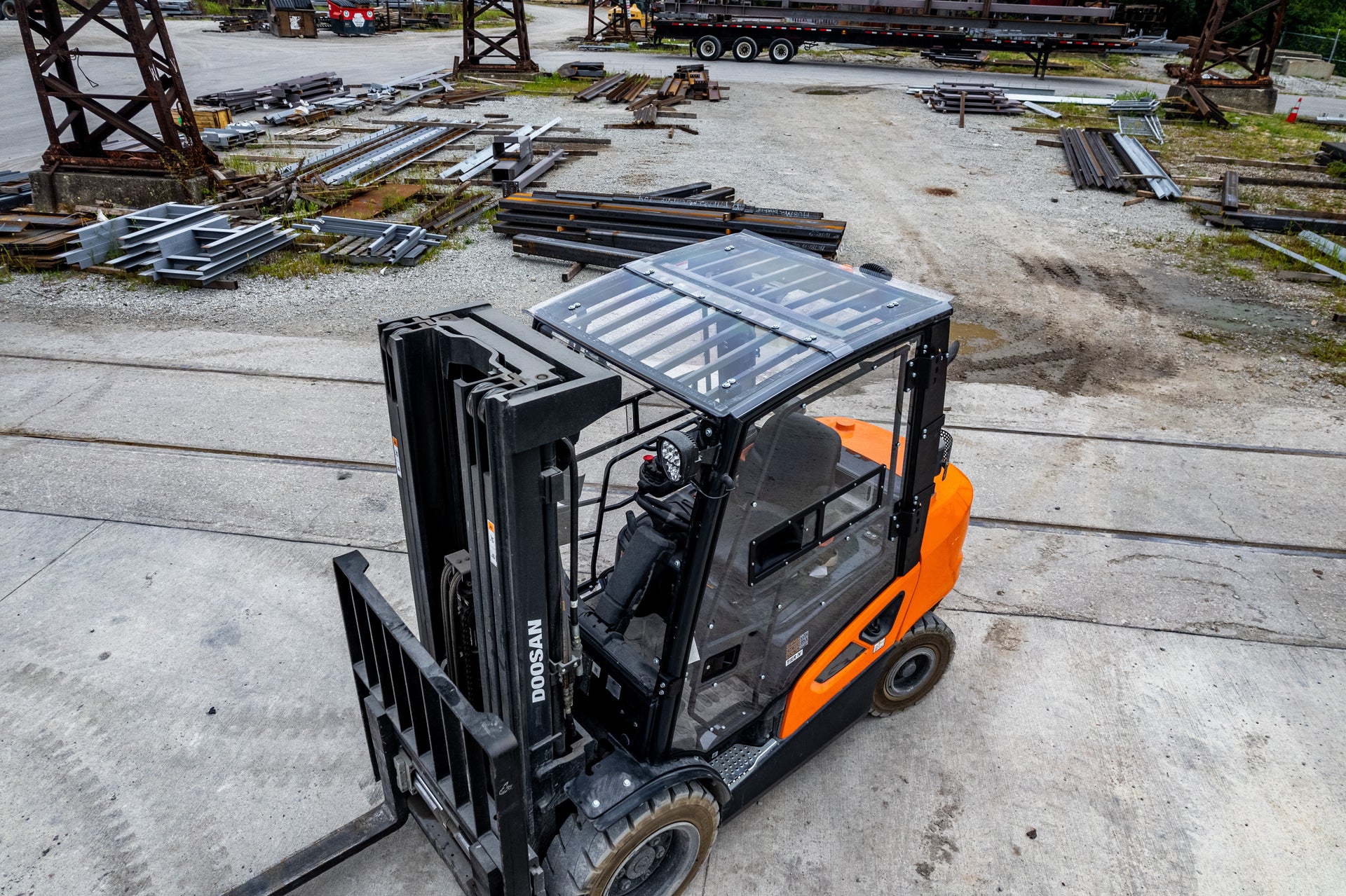 Doosan Forklift | Cab Enclosures | ProEnclosures