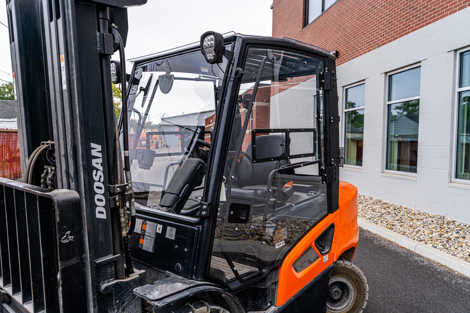 Doosan Forklift | Cab Enclosures | ProEnclosures