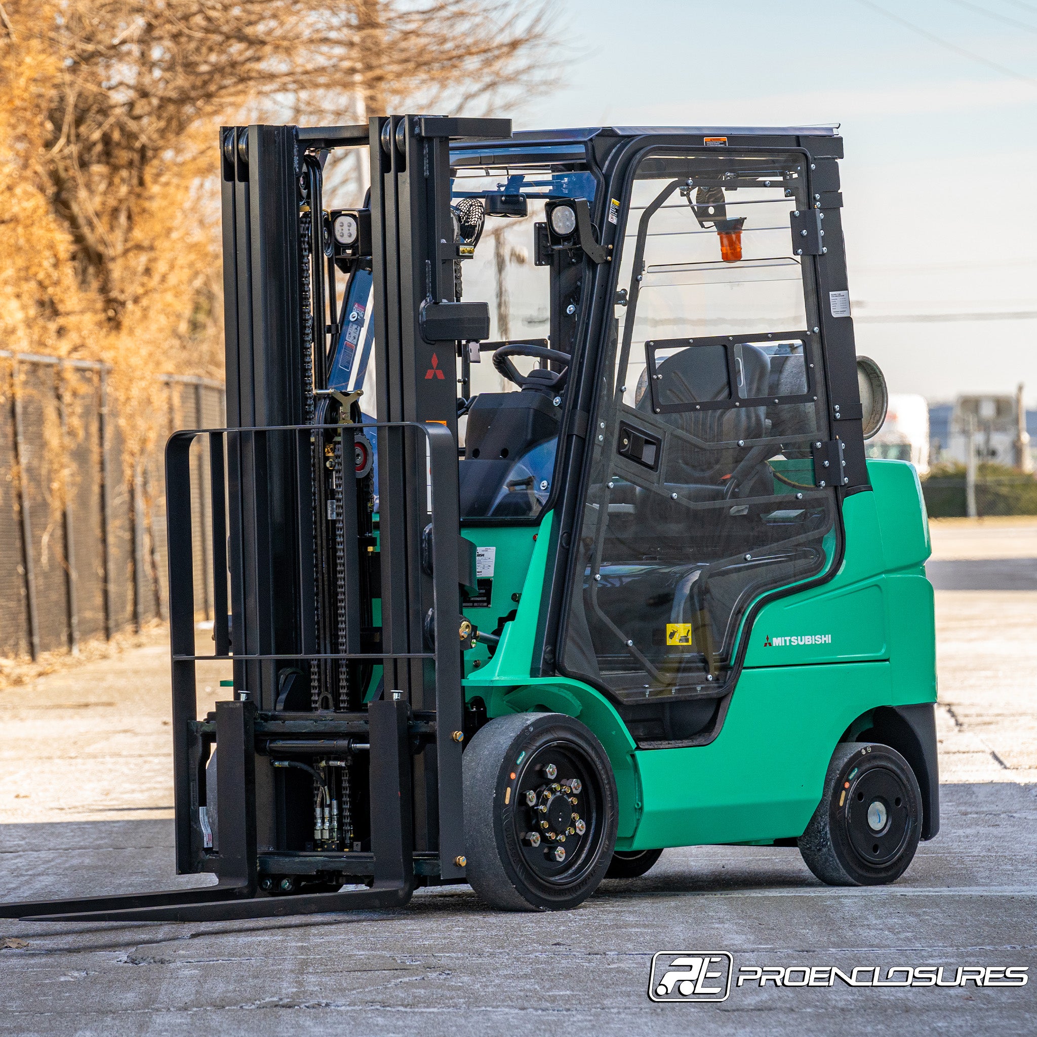 Mitsubishi Forklift Trucks Cab Enclosure – ProEnclosures