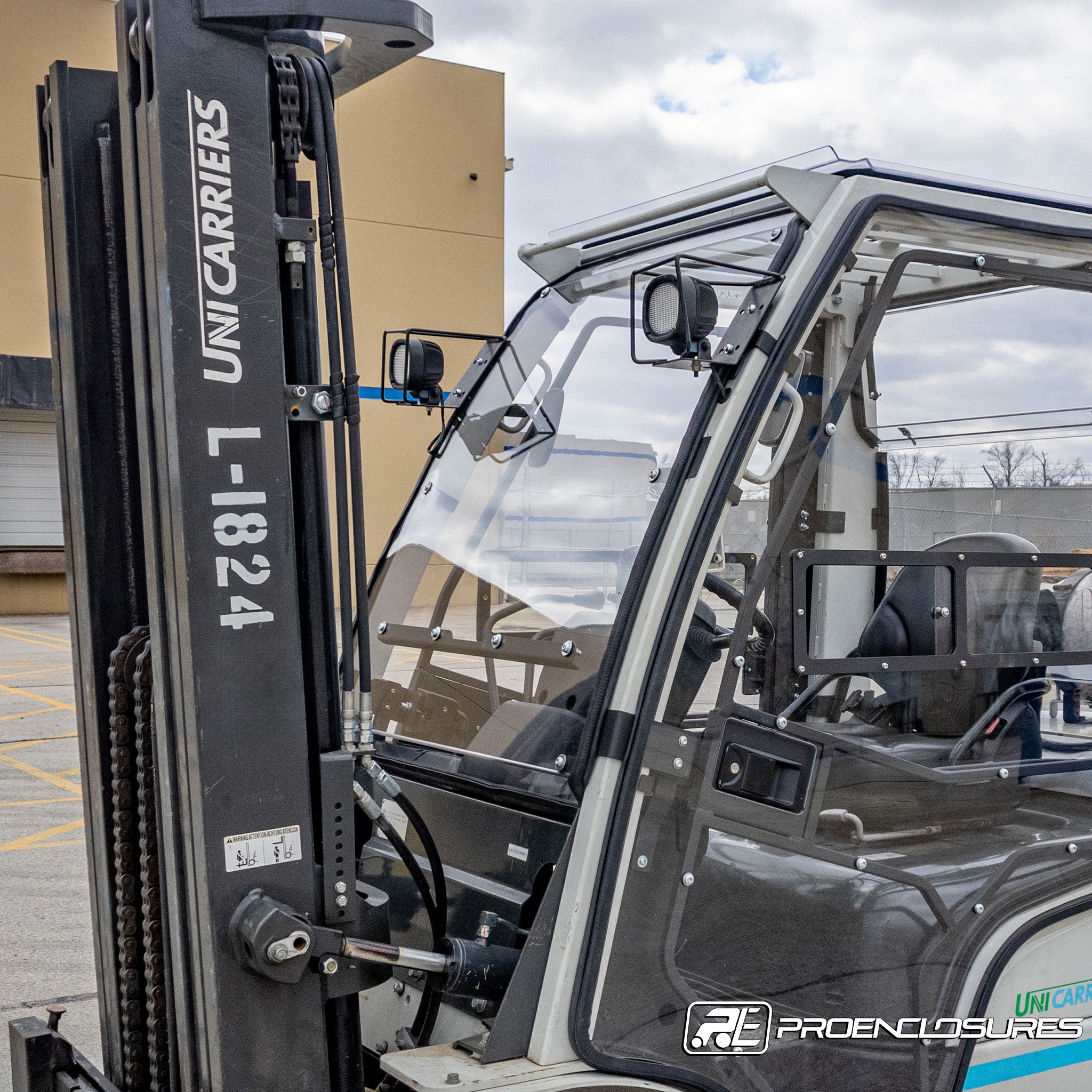 UniCarriers® Forklift Windshield – ProEnclosures